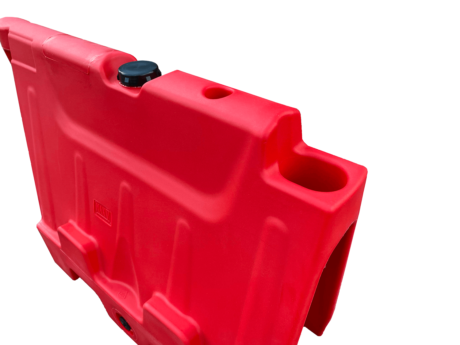 Wegafzetting Kunststof barrier